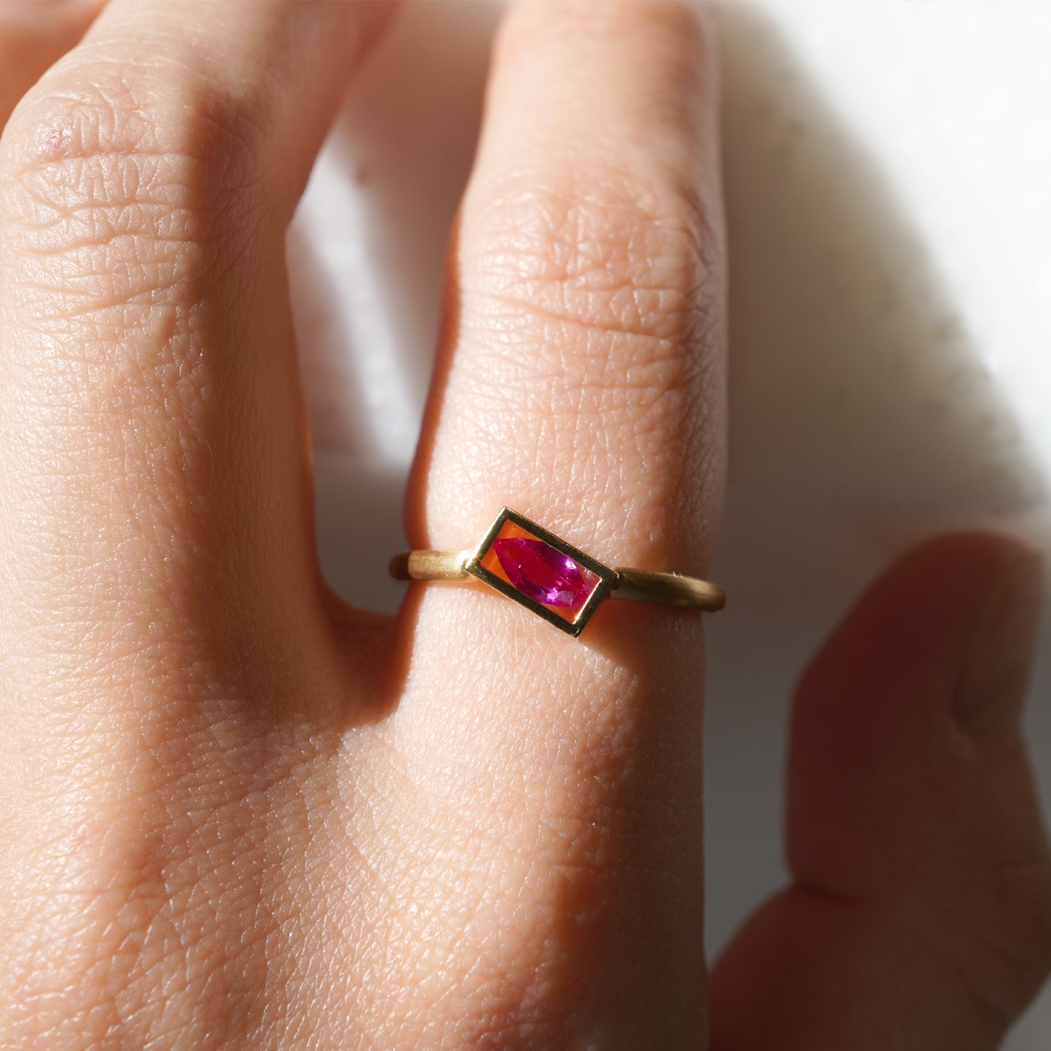 POSITION RING RUBY#3736_januka jewelry