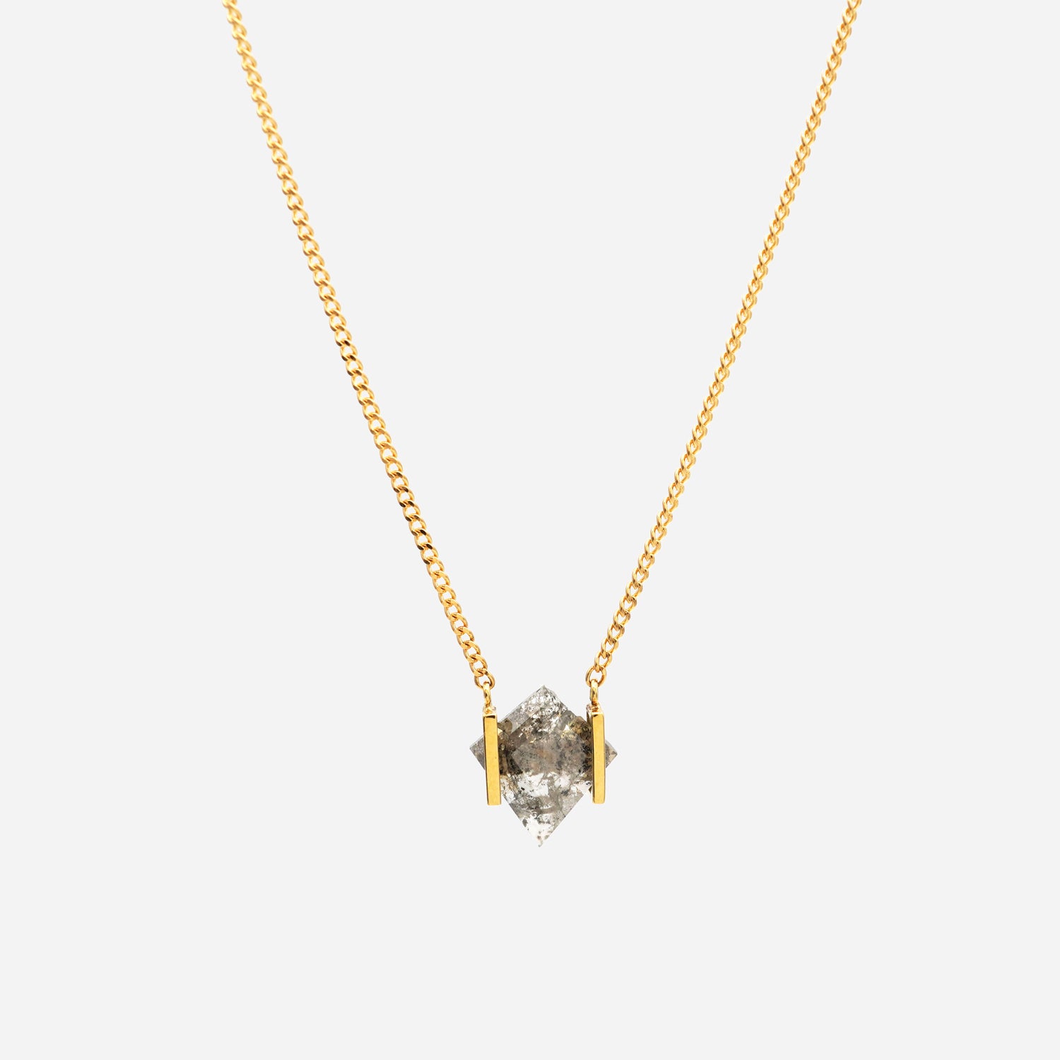 NATURAL DIAMOND NECKLACE #2829_januka jewelry